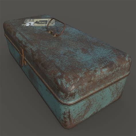 Artstation Metal Tool Box Game Ready Game Assets