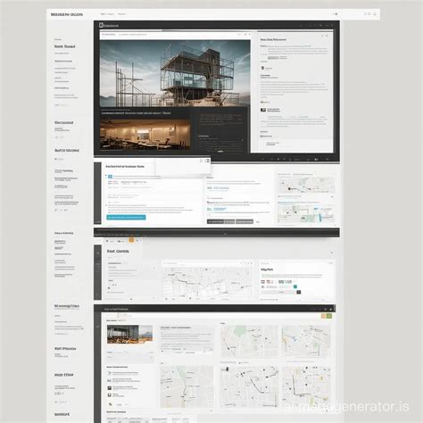 Cluttered Vs Sleek Website Interface A Visual Comparison Ai Image