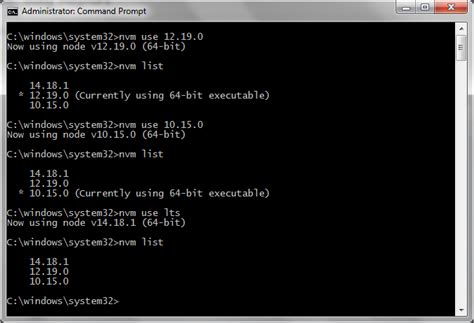 Nvm Use Command Partially Working Issue 682 Coreybutler Nvm