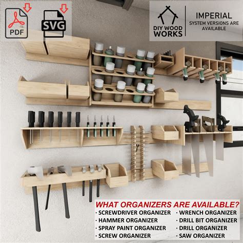 French Cleat Storage System French Cleat System Power Tool Storeage