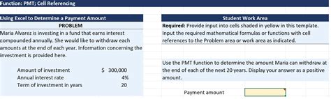 Solved Function PMT Cell ReferencingUsing Excel To Chegg