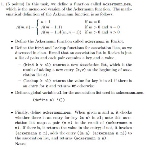 Solved 1 5 Points In This Task We Define A Function