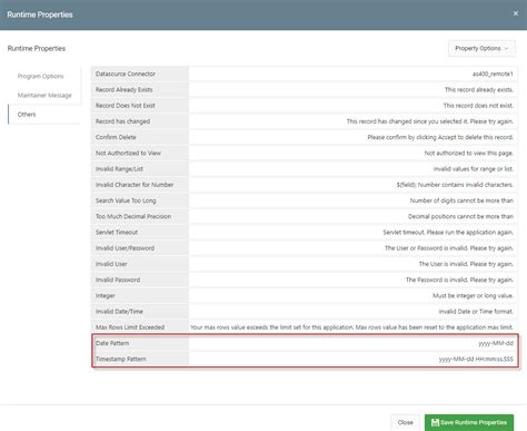 Date Time Formatting