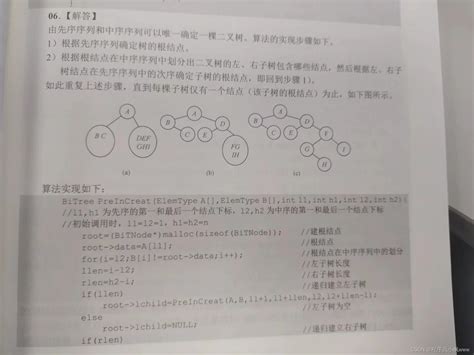 二叉树习题 Csdn博客