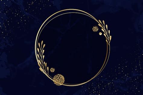 그라데이션 골든 럭셔리 프레임 템플릿 무료 벡터