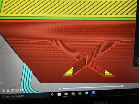 Why Does This Happen When Slicing This Also Shows Up On My Actual Print As Well R 3dprinting