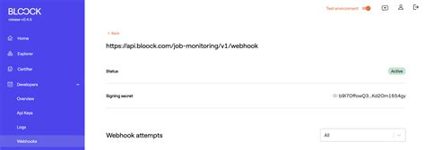 Check The Webhook Signature Bloock Docs
