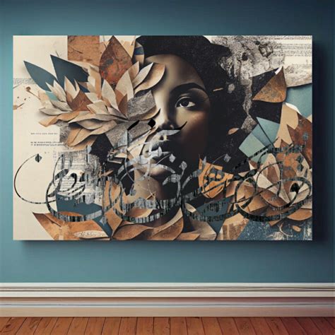 قیمت و خرید تابلو بوم طرح تایپ و گرافی نه تو آنی که همانی نه من آنم که