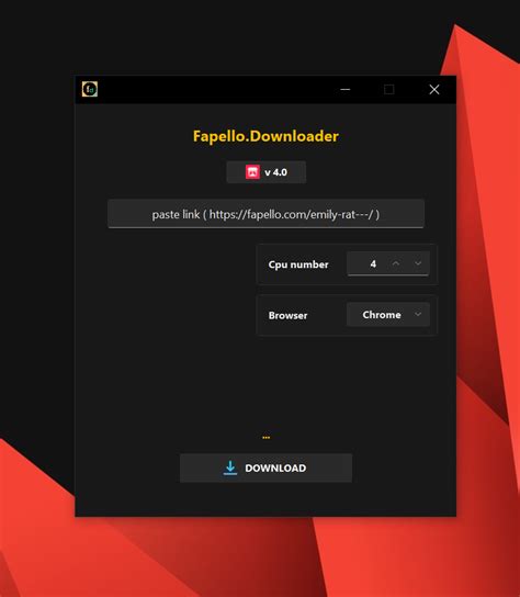 GitHub Djdefrag Fapello Downloader NSFW Windows App To Batch Download Images And Videos From