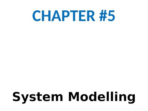 pptx lecture 5 system modelling v2 dokumen tips