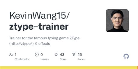 Github Kevinwang Ztype Trainer Trainer For The Famous Typing Game Ztype Zty Pe