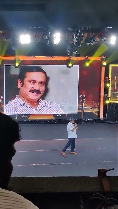 Actor Thambi Ramaiah Speak About Dr Anbumani Ramadass Pmk Youtube