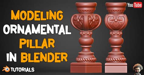 Artstation Modeling Ornamental Pillar In Blender