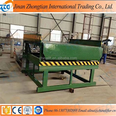 Loading Ramp Hydraulic Dock Leveler For Truck Ramp Buy Adjustable Height Stationary Electric