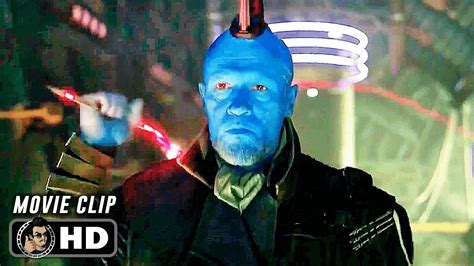 Yondu Kills Taserfaces Army Scene Guardians Of The Galaxy Vol 2