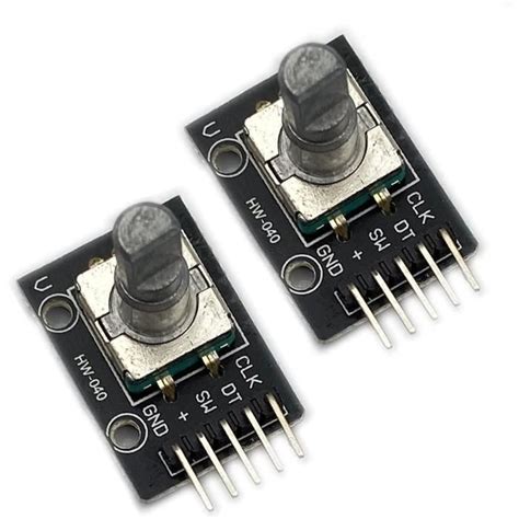 YUNIQUE FRANCE 2 Pièces Module Codeur Rotatif KY 040 pour Raspberry Pi