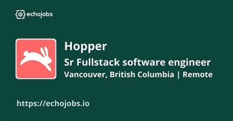 hiring sr fullstack software engineer web hts vancouver british columbia remote