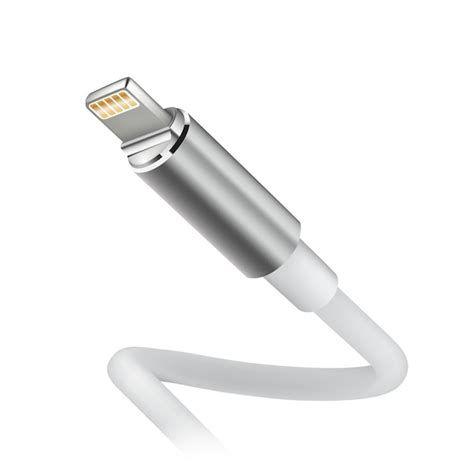 Premium Vector Usb Cable Connectors For Technology Communication
