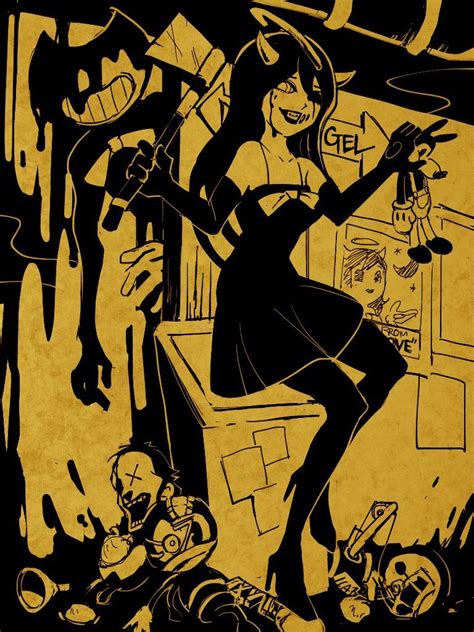 Pin De Tonantzin Almaguer En Bendy And The Ink Machine Bendy Y La Máquina De Tinta Fnaf