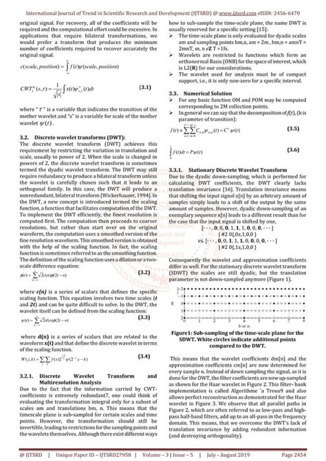 Applications Of Wavelet Transform Pdf Web Development Internet