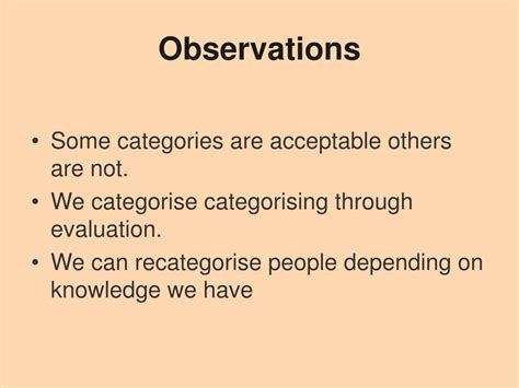 Ppt Social Categorisation Powerpoint Presentation Free Download Id602675