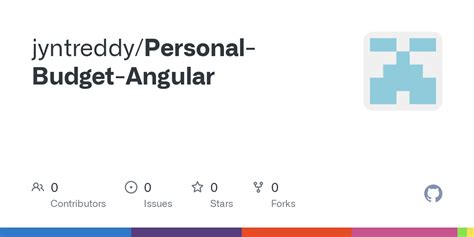 github jyntreddy personal budget angular