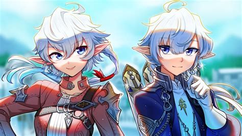Alisaie Leveilleur And Alphinaud Leveilleur Final Fantasy And 1 More