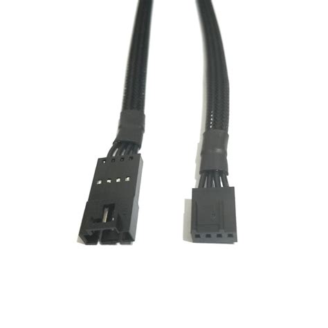 4 Pin Male To Standard 4 Pin Pwm Female Converter Adapter Cable For