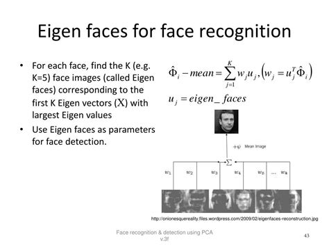 Ppt Face Recognition And Detection Using Principal Component Analysis