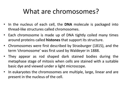 Chromosome Structureppt Principals Of Genetics Ppt Genetics Science