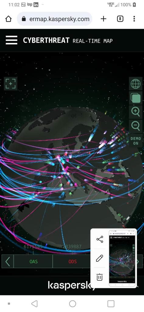 Have You Ever Looked At A Live World Cyberattack Map