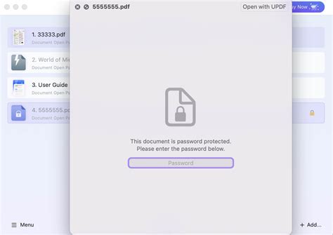 How To Remove Password From PDF On Mac Easy Way UPDF