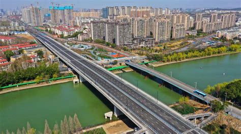 江苏省人民政府 图片新闻 南京兴梅路跨秦淮新河大桥即将通车