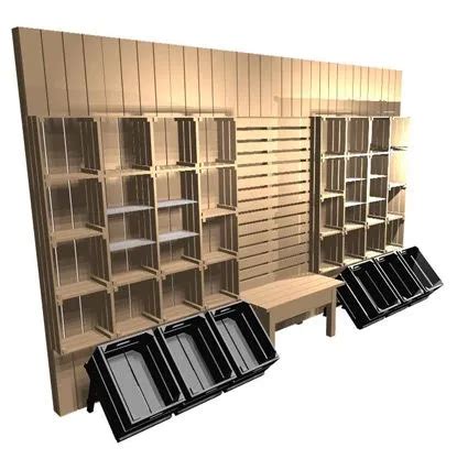 What Is Slatwall Uses Types And Benefits Bonroy