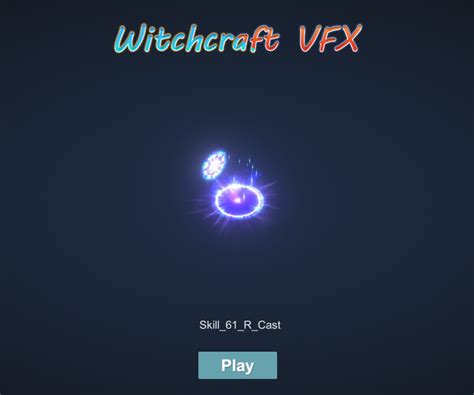 Artstation Unity Witchcraft Vfx Visual Effects Game Assets