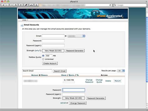 CPanel 11 X Administrative Control Panel Michigan Professional Web Design Web Development