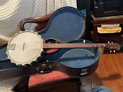 Framus Gagliano 5 String Banjo Natural Reverb