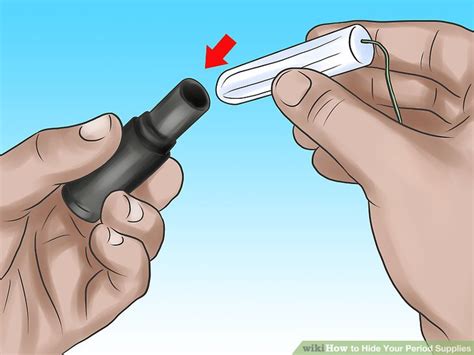 Ways To Hide Your Period Supplies WikiHow