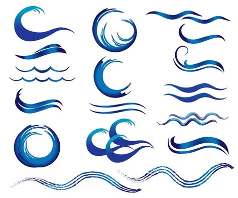 Water Wave Vector Wave Svg Wave Digitals Wave Eps Water Wave Wave