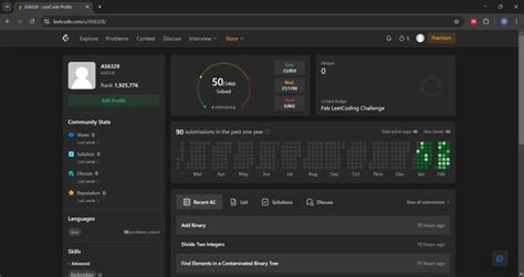 Ayush Sahu On Linkedin First Tech Milestone 50 Leetcode Problems Completed My Journey On