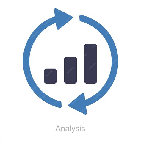 Premium Vector Analysis And Analytics Icon Concept
