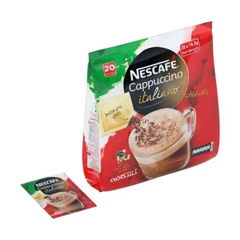 خرید و قیمت کاپوچینو ایتالیانو نسکافه بسته 20 عددی از غرفه فروشگاه ماگ