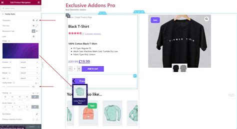 How To Configure And Style Woo Product Navigation Widget With Elementor