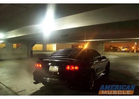 Sn95 With Rear Window Louver Mustang Forums At Stangnet
