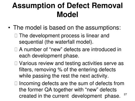 Ppt Se604 Software Testing And Qa Lecture 4 Sqa Defect Removal