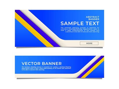 Premium Vector Abstract Banner Background Or Header Stock Vector Template