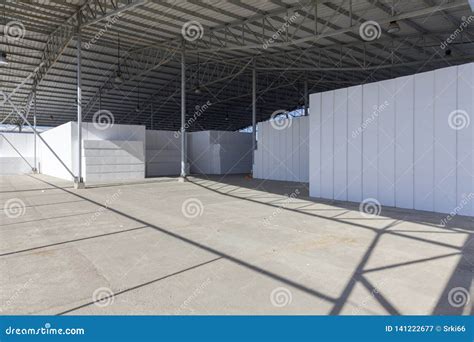 Large Blocks Of Styrofoam In A Warehouse Stock Image Image Of Material Insulation 141222677