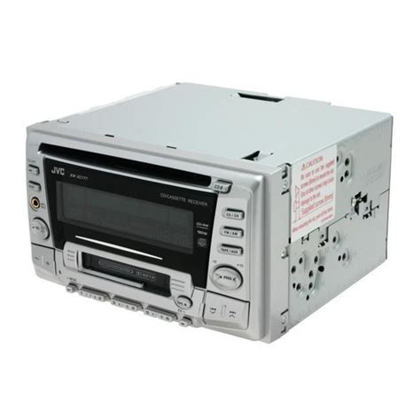 Jvc Kw Xc777 Service Manual Pdf Download Manualslib