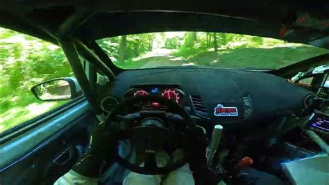 Ford Fiesta St Rally Car Onboard 2022 Southern Ohio Forest Rally