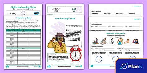 Year 3 Measurement Time Home Learning Tasks Teacher Made